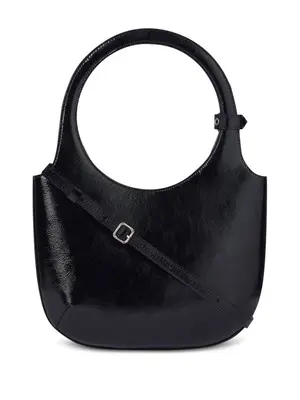 COURREGES Holy Leather Tote Bag - Black