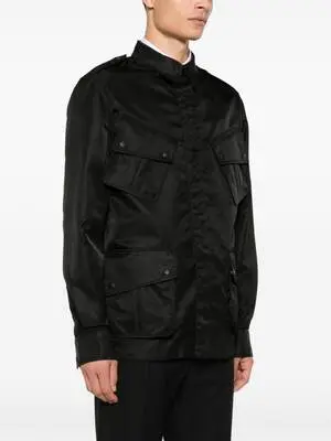 Givenchy Logo-appliqué Shirt Jacket
