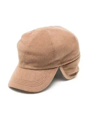 N.peal Cashmere Cap - Brown