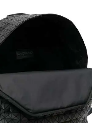 Issey Miyake Geometric Panelled Backpack - Black