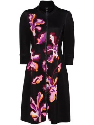 Dorothee Schumacher Flame Flower Midi Dress