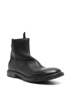Moma Logo-tag Boots - Black