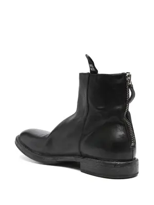 Moma Logo-tag Boots - Black