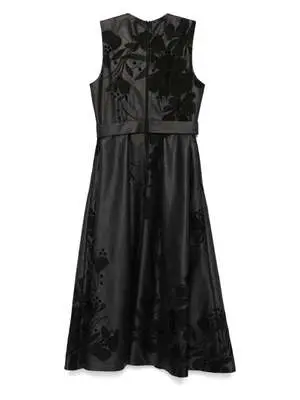 Elie Saab Floral-embroidered Maxi Dress