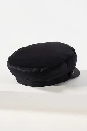 Eugenia Kim Mara Cashmere Newsboy Cap - Black