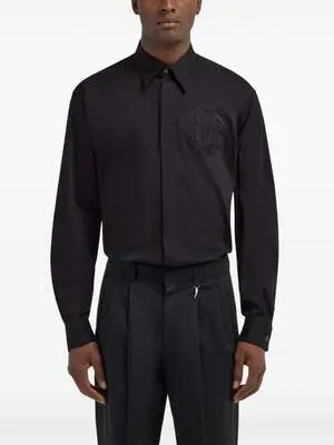 Roberto Cavalli Embroidered-logo Shirt