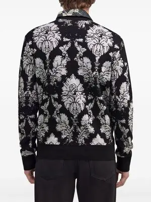 Roberto Cavalli Broccato Print Sweater
