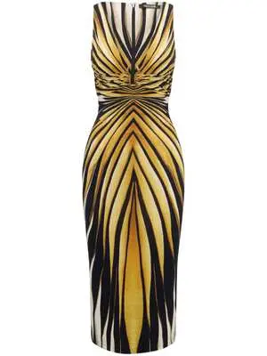 Roberto Cavalli Graphic Cocktail Dresses