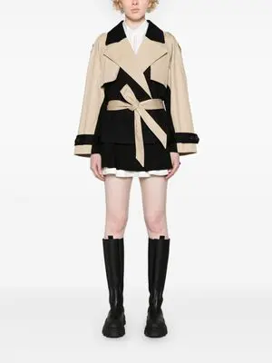 Maje Two-tone Trench Coat