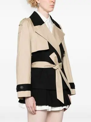 Maje Two-tone Trench Coat
