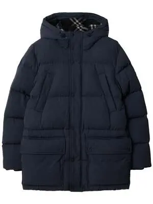 Burberry Logo-patch Puffer Jacket