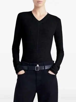 Proenza Schouler White Label Delaney Bodysuit - Black