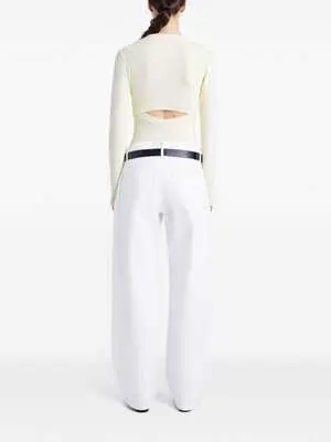 Proenza Schouler White Label Delaney Bodysuit - Yellow
