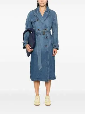 LEVI'S Cotton Trench Coat - Blue