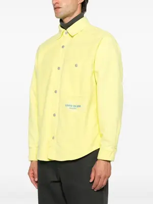 Stone Island Logo-embroidered Shirt
