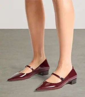 JIMMY CHOO Carolyn 25 Patent Leather Pumps