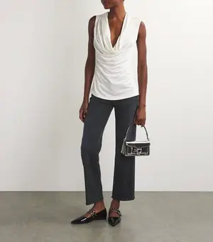 MOTHER The Mid Rise Rambler Zip Ankle Jeans