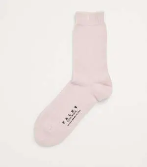 Falke Wool-cashmere Cosy Socks - Pink
