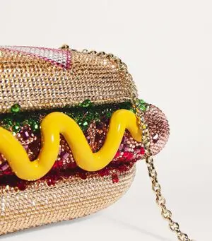 Judith Leiber Hot Dog Clutch Bag