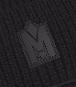 Mackage Wool-blend Ribbed Beanie - Black