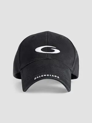 Balenciaga Loop Sports Icon Cap - Black