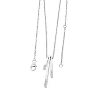 LUCY QUARTERMAINE Melody Key Pendant - Sterling Silver