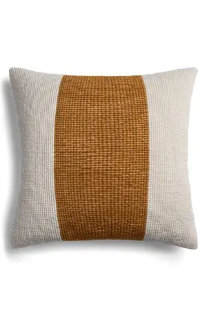 PARACHUTE Sierra Colorblock Accent Pillow Cover - Turmeric