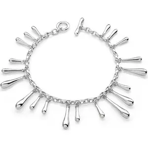 LUCY QUARTERMAINE Multi-drop Bracelet - Sterling Silver