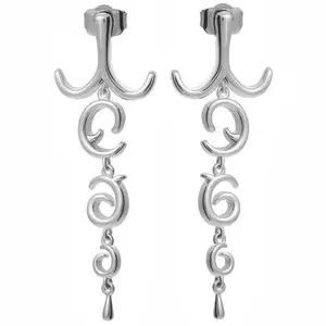 LUCY QUARTERMAINE Element Chandelier Earrings - Sterling Silver