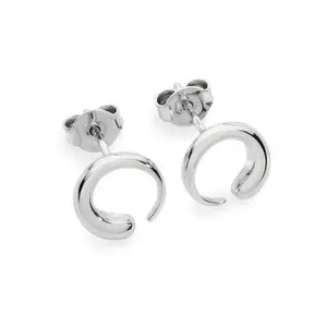 LUCY QUARTERMAINE Luna Stud Earrings - Sterling Silver