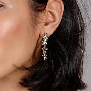 LUCY QUARTERMAINE Splash Drop Earrings