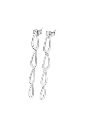 LUCY QUARTERMAINE Petal Drop Earrings