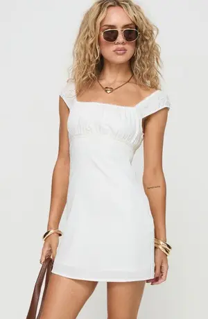 Princess Polly Haysley Square Neck Mini Dress