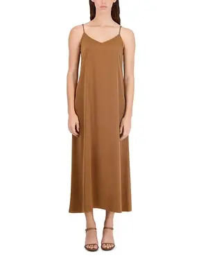 POINT A-line Slip Dress - Nutshell