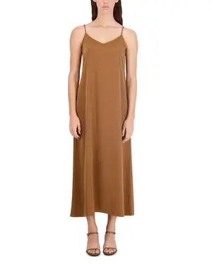 POINT A-line Slip Dress - Nutshell