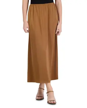 POINT Satin Maxi Skirt - Nutshell