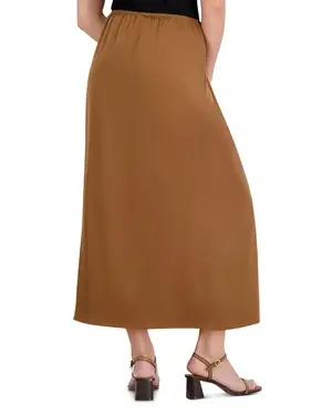 POINT Satin Maxi Skirt - Nutshell