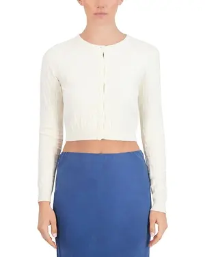 Point Medium Knit Cardigans For Women