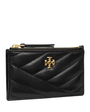 Tory Burch Kira Chevron Zip Card Case