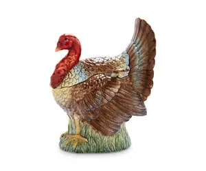 SPODE Woodland Turkey Soup Tureen & Ladle