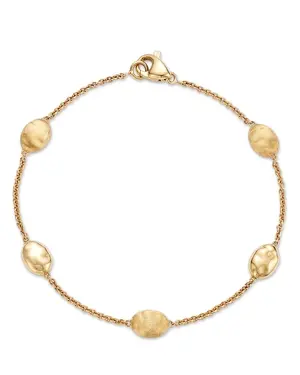 Marco Bicego 18k Yellow Siviglia Station Link Bracelet - Gold