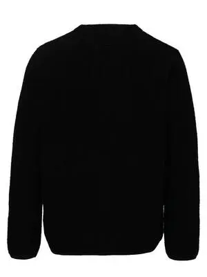 Universal Works Fleece Cardigan - Black