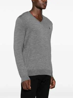 Polo Ralph Lauren Polo Pony-embroidered Sweater - Grey