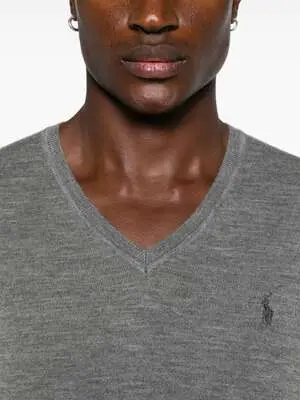 Polo Ralph Lauren Polo Pony-embroidered Sweater - Grey