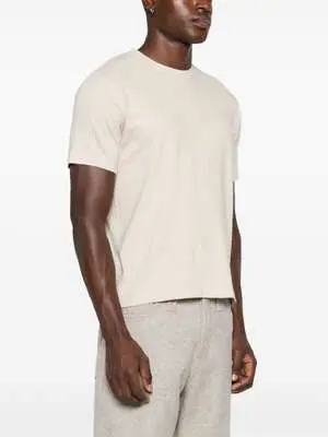 Auralee Seamless Crew-neck T-shirt - Neutrals