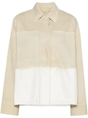JIL SANDER Dye-effect Jacket - Neutrals