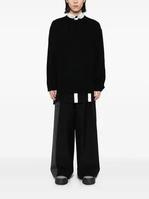 Yohji Yamamoto Button Up Wool Jumper