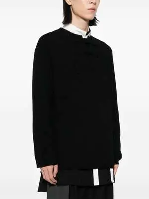 Yohji Yamamoto Button Up Wool Jumper