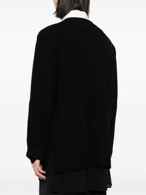 Yohji Yamamoto Button Up Wool Jumper