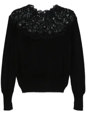 Ermanno Scervino Paneled Sweaters For Women
